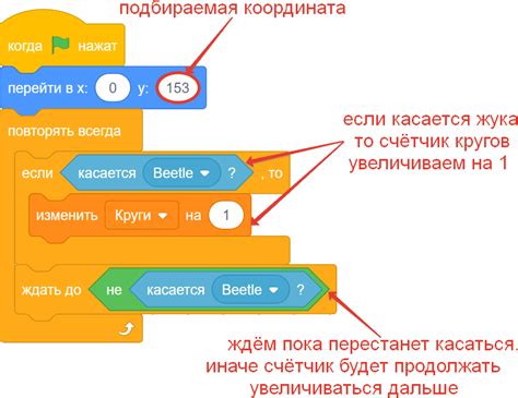 Красивый счётчик способ как его сделать в Scratch клонами