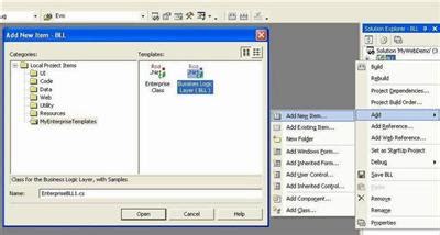 Templates In Visual Studio Net Codeproject