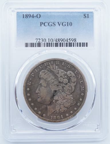 1894 O Morgan Silver Dollar 1 Pcgs Vg10 175 C2866 Ebay