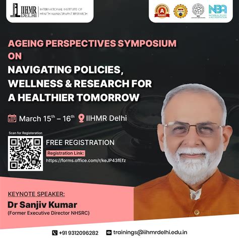 Dr Sanjiv Kumar On Linkedin Looking Forward To Interact With And Learn From Participants At The