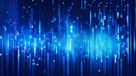 Abstract Digital Particle Wave And Light Abstract Background Animation Cyber Or Technology