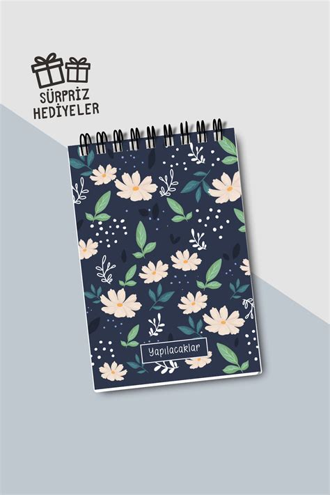 eldesen tasarım yapılacaklar listesi a6 defter esnek karton kapaklı
