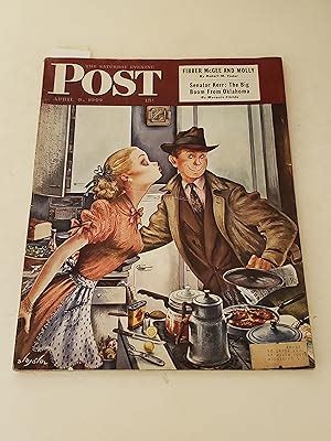 April 9 1949 The Satuday Evening Post Magazine Constantin Alajalov Cvr