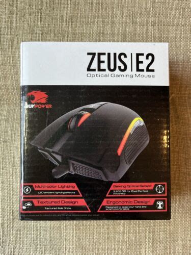 Ibuypower Zeus E Wired Gaming Mouse Ibp Zeuse New In Box Ebay