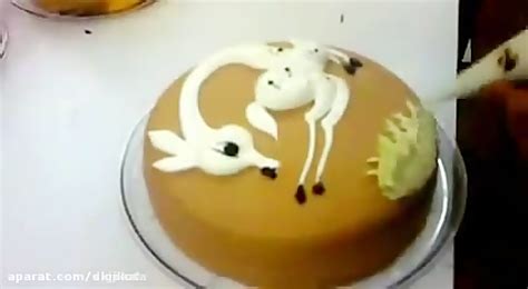 آموزش تزئین کیک و شیرینی