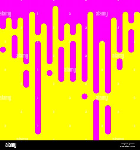 Rounded Colour Lines Generative Art Abstract Background Illustration