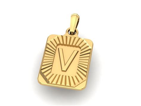 Alphabet Pendats Prinitable Models Contains Promotional Files 3d Model 3d Printable Cgtrader