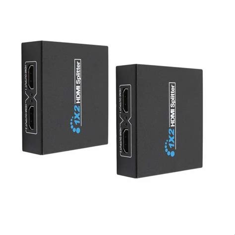 HDMI 1080P 1 Input 2 Output Splitter Box Adapter For Monitor TV Sharing Splitting At Rs 425