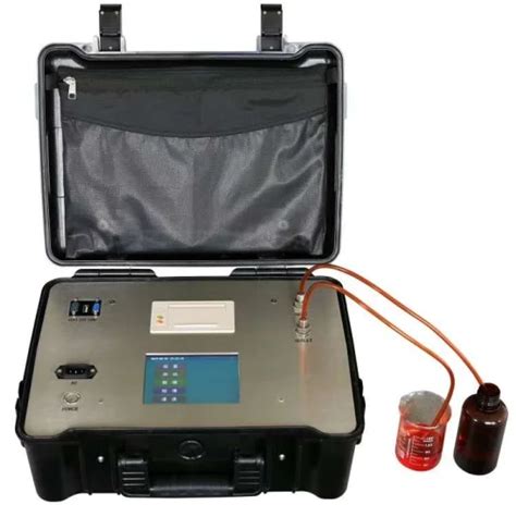 Nas 1638 Iso 4406 Portable Particle Size Tester Hydraulic Oil Particle