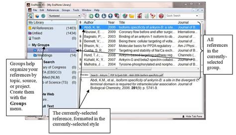 Getting Started With EndNote X Hardin Library For The Health Sciences University Of Iowa