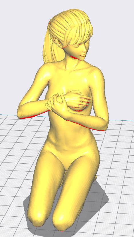 Naked and Innocent Sexy Girl by Onur Yıldırım Download free STL model
