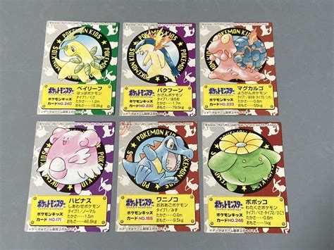 ポケモン カードダス ポケモンキッズ 6枚 ポケットモンスターポケットモンスター｜売買されたオークション情報、yahooの商品情報を