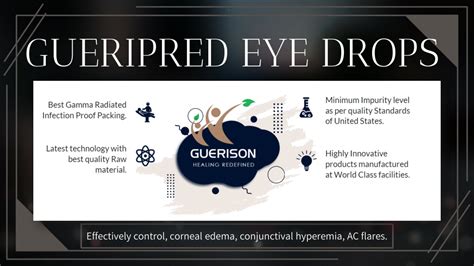 Ppt Gueripred Eye Drops For Allergic Conjunctivitis Uveitis And