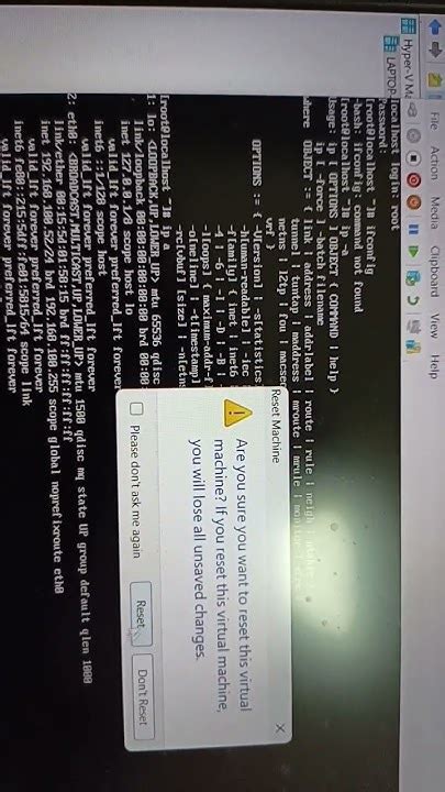 Restart Vm Hyper V Youtube