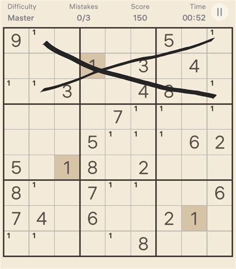 Is This A Correct Use Of X Wing Rsudoku