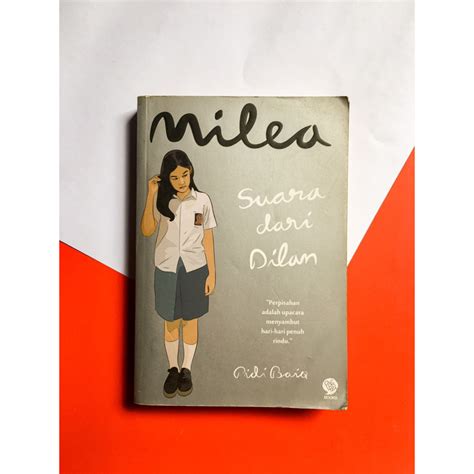 Jual Novel Milea Suara Dari Dilan Pidi Baiq Original Preloved