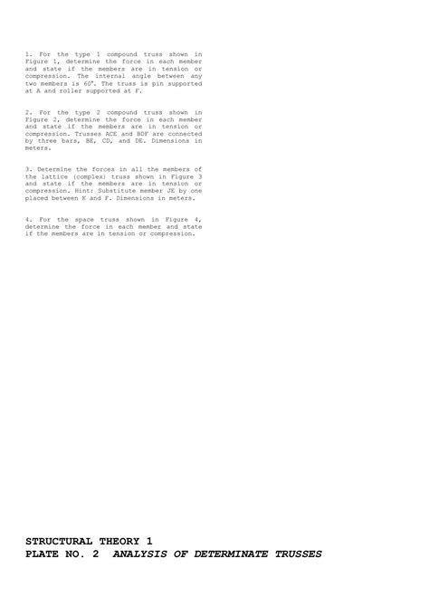 Solution Structural Theory 1 Plate No 2 Studypool