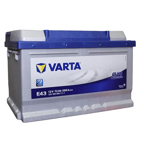 Аккумулятор Varta Blue Dynamic E43 572 409 068 купить в Москве с ...