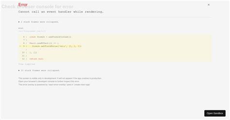 React Boundary Examples Codesandbox