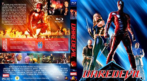 Daredevil Movie Blu Ray Custom Covers DAREDEVIL4 DVD Covers