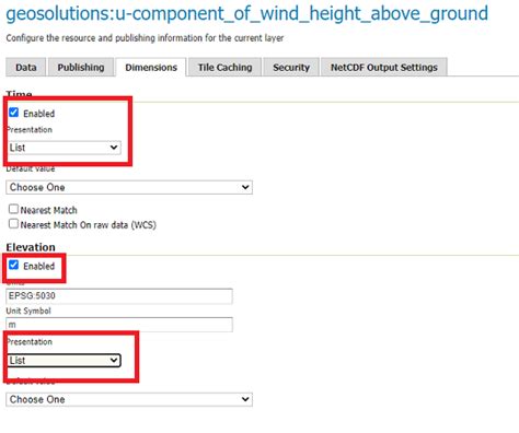 Mosaicking Grib Files With Additional Dimension GeoServer Training