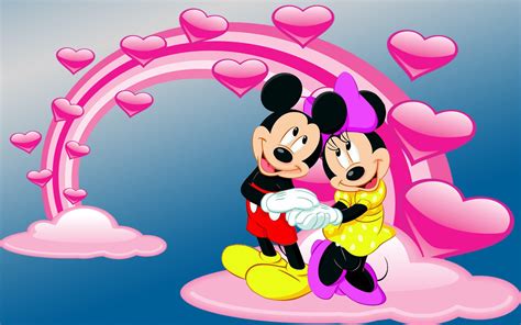 Mickey Mouse And Minnie In Love Wallpapers Top Free Mickey Mouse And