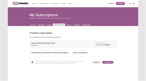 Managing Subscriptions Subscription Woocommerce Manage