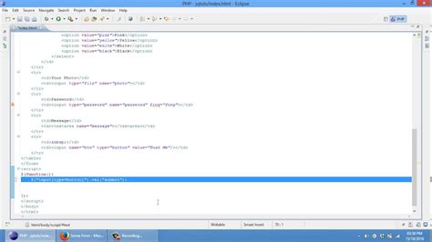 Jquery Selectors The Ways To Reference Different Html Element In Jquery Jquery Part 04 Youtube