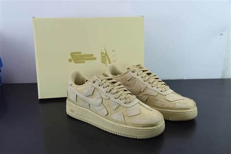 耐克Nike Billie Eilish x Nk Air Force Low Mushroom 碧梨联名小麦色空军一号低帮休闲板鞋纯原版本 货号DQ 潮流鞋子