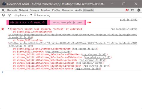 Moghunter Monogatari Skill Scene TypeError RPG Maker Forums