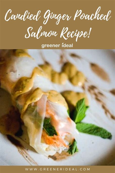 Ginger Poached Salmon Recipe