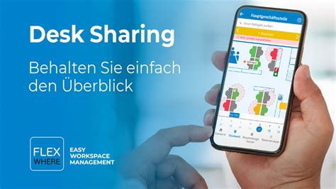B Roalltag Im Wandel Dank Flexwhere Desk Sharing Software Info Ticker