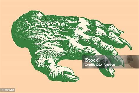 괴물 왜고너의 Claw 무서움에 대한 스톡 벡터 아트 및 기타 이미지 무서움 섬뜩한 0명 Istock