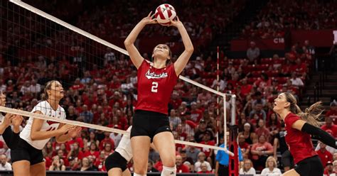 Nebraska Freshman Setter Bergen Reilly S Calmness Instincts Unique