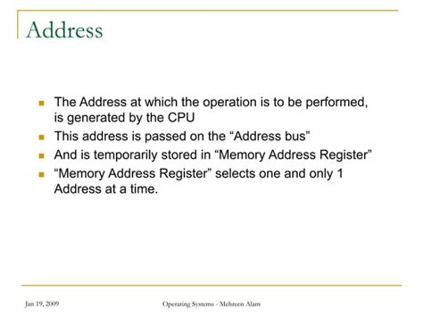 Computer Organization Operating System Ppt
