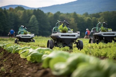 Premium Photo Robotic Weeding Harvesting A Fully Automated Organic