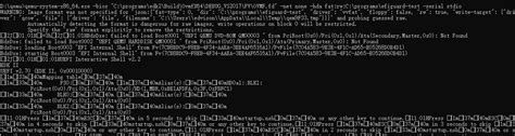 使用qemu串口调试uefi固件 edvison s blog