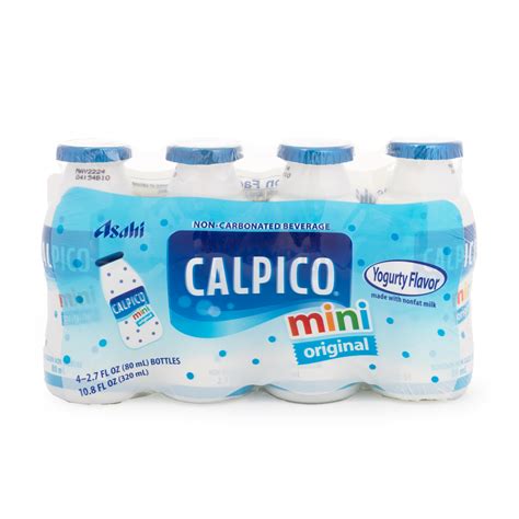 Get Calpico Mini Non Carbonated Soft Drink Original Flavor 4pk