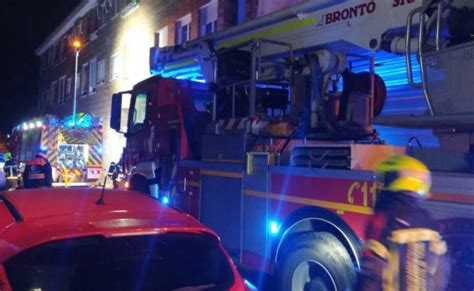 Un Incendio Obliga A Desalojar Un Edificio En Un Pueblo De Toledo Enclm