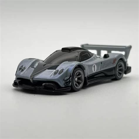 HOT WHEELS PAGANI Zonda R Grey Car Culture Speed Machines 2023 1 64