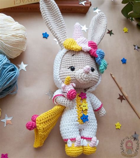 Rabbit Plush Pattern Crochet Rabbit Pattern Crochet Etsy
