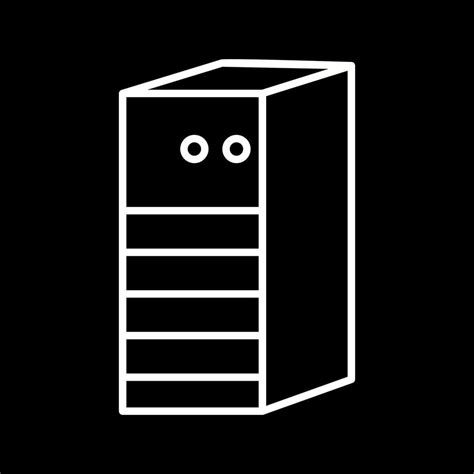Server Network Vector Icon 14783026 Vector Art At Vecteezy