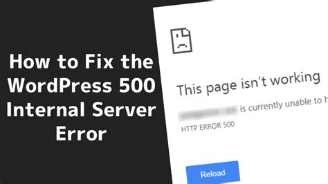 How To Fix Internal Server Error On WordPress Simple Troubleshooting Guide