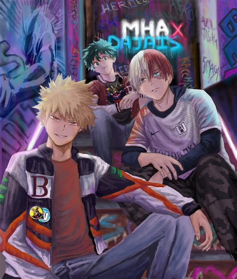 Boku No Hero Academia Fanart Bakugou X Deku X Todoroki Anime Anime