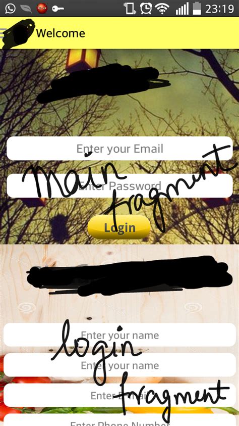 Android Overlapping Of Two Fragments Stack Overflow