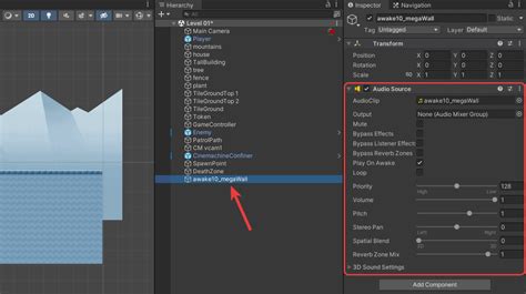 Unity 2D Tutorial Audio Sound 8 12