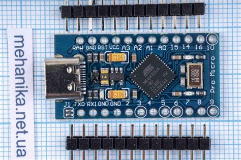 Купить Контроллер Arduino Pro Micro Leonardo Atmega32u4 Type C цена 316 40 грн — Prom Ua Id