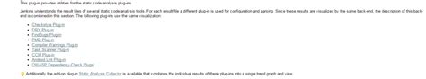 Hudson How To Use Static Analysis Collector Plugin In Jenkins