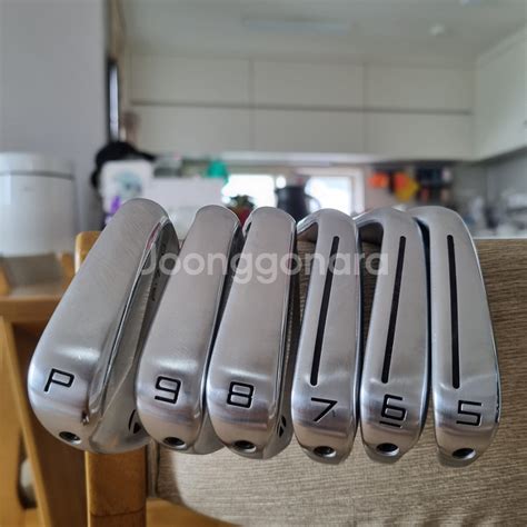테일러메이드 P770 5~p 6아이언 모듀스 105s 아이언 중고나라