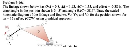Solved Problem 6-16b For the above 6-16a problem, find ω3, | Chegg.com